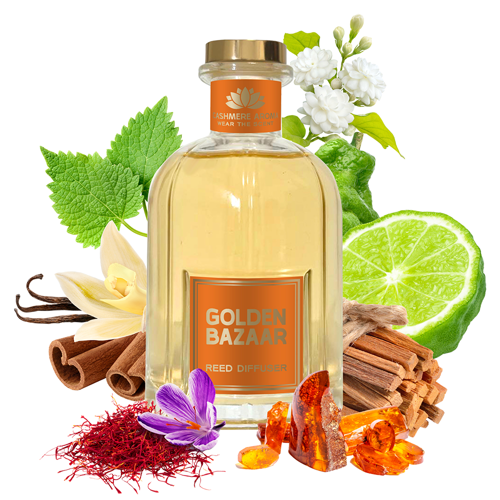 Parfum de camera Golden Bazaar, 100 ml, Cashmere Aroma : Farmacia Tei ...