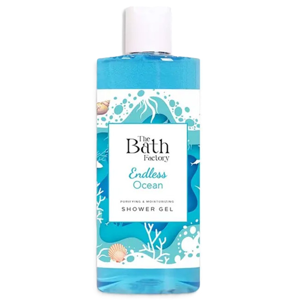 Gel de dus Endless Ocean, 400 ml, The Bath Factory : Farmacia Tei online