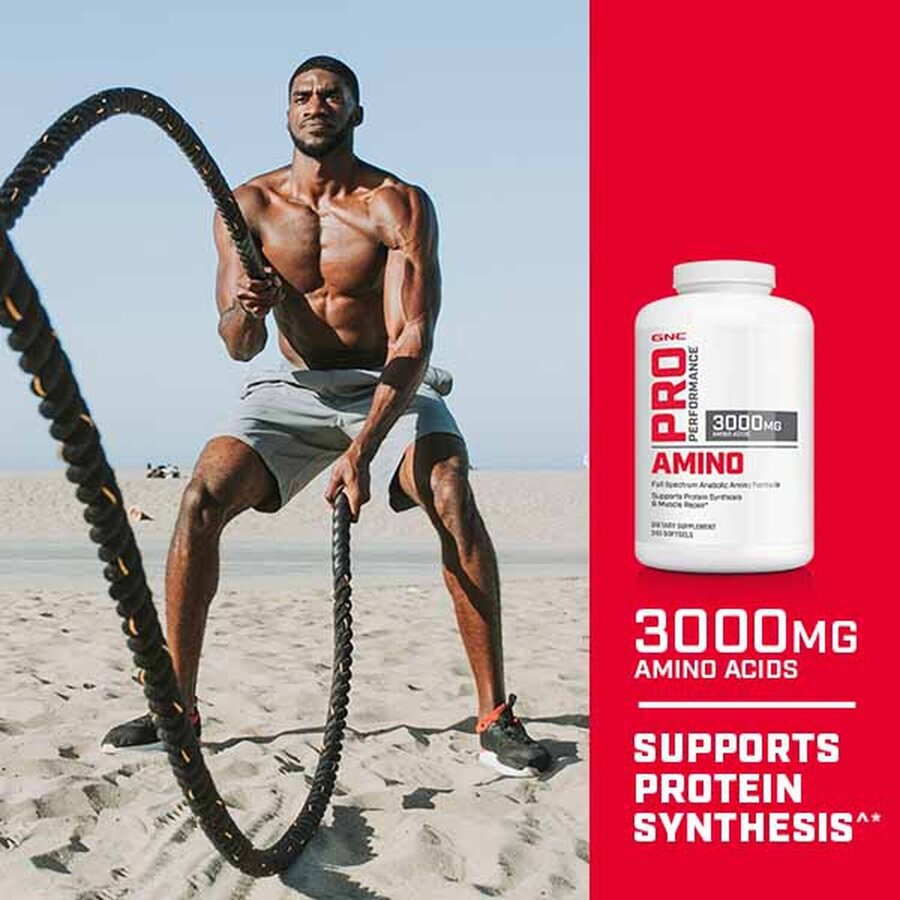 Aminoacizi Amino Pro Performance, 240 capsule, GNC : Farmacia Tei online