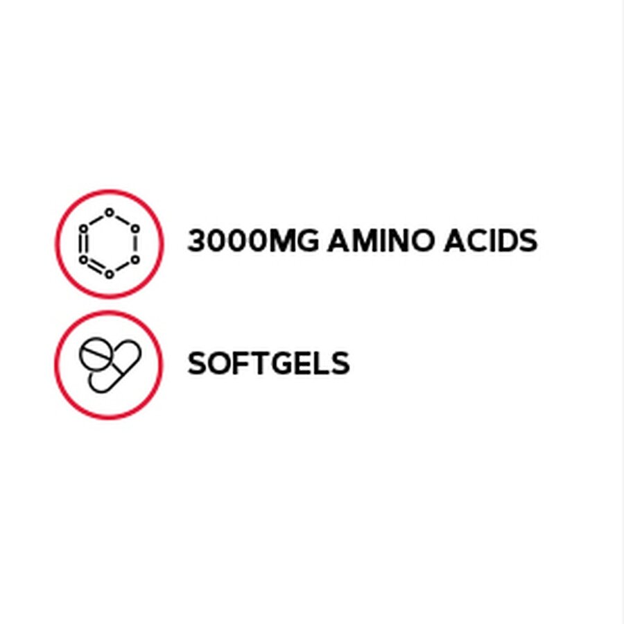 Aminoacizi Amino Pro Performance, 240 capsule, GNC : Farmacia Tei online