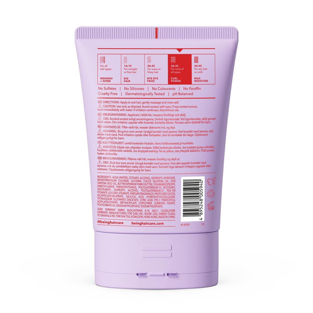 Balsam pentru definirea buclelor 3A-3C Curl Power, 354 ml, : Farmacia Tei online