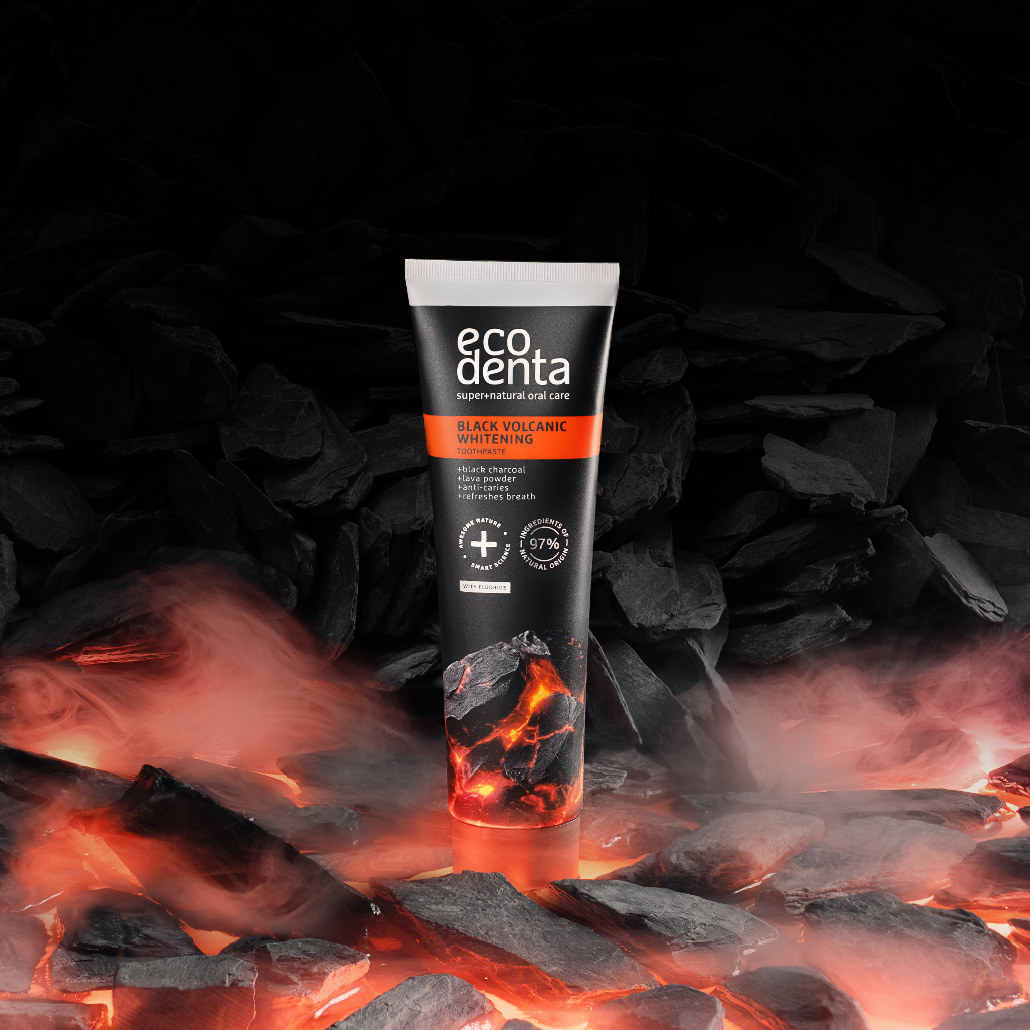 Pasta de dinti pentru albire Black Whitening, 100 ml, Ecode : Farmacia ...