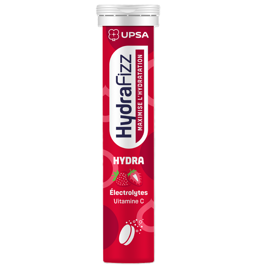 Electroliti cu aroma de capsuni Hydra Hydrafizz, 16 comprim : Farmacia ...
