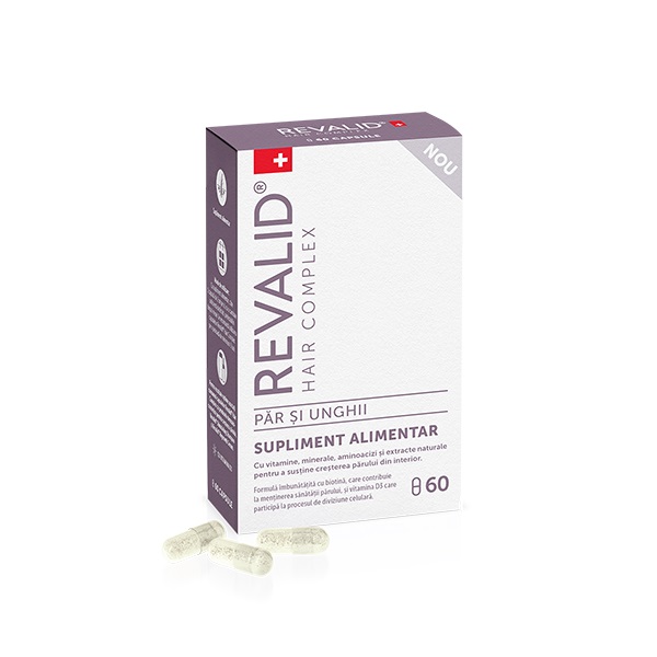 Revalid Hair Complex, 60 capsule, Ewopharma : Farmacia Tei online