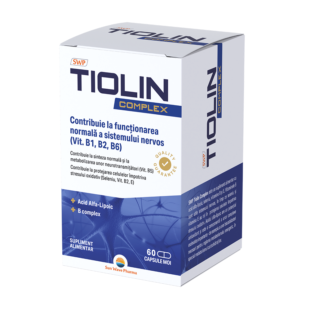 Tiolin Complex, 60 capsule, Sun Wave Pharma : Farmacia Tei online
