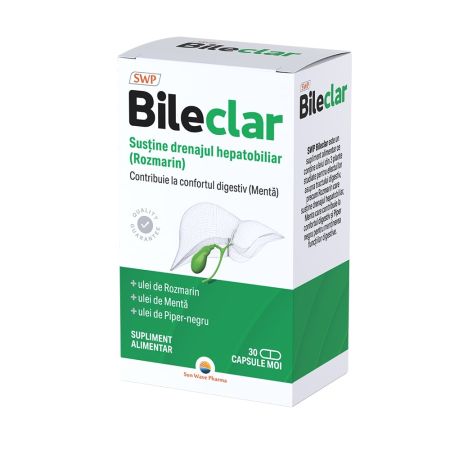 Bileclar, 30 capsule, Sun Wave Pharma : Farmacia Tei online