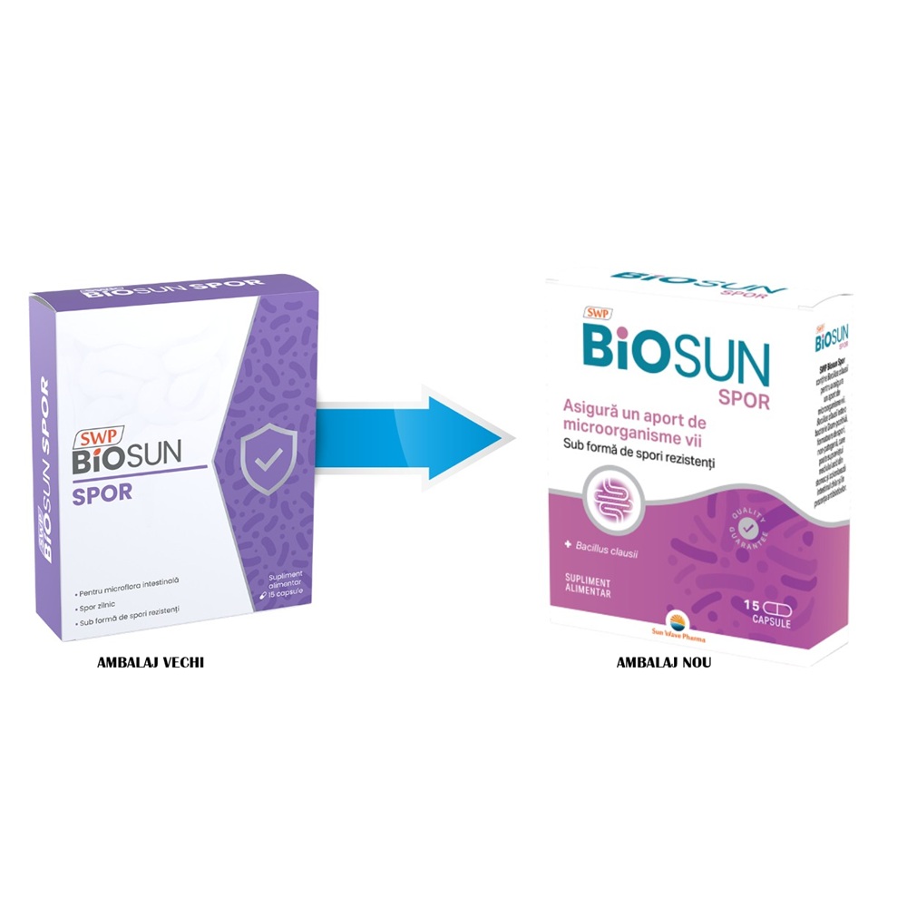 BioSun Spor, 15 capsule, Sun Wave Pharma : Farmacia Tei online