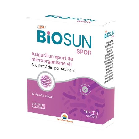BioSun Spor, 15 capsule, Sun Wave Pharma : Farmacia Tei online