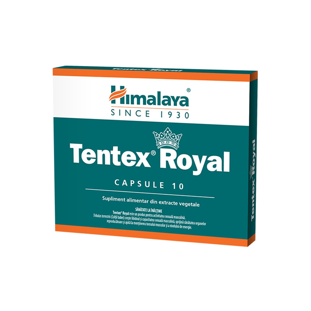 Tentex Royal, 10 capsule, Himalaya : Farmacia Tei online