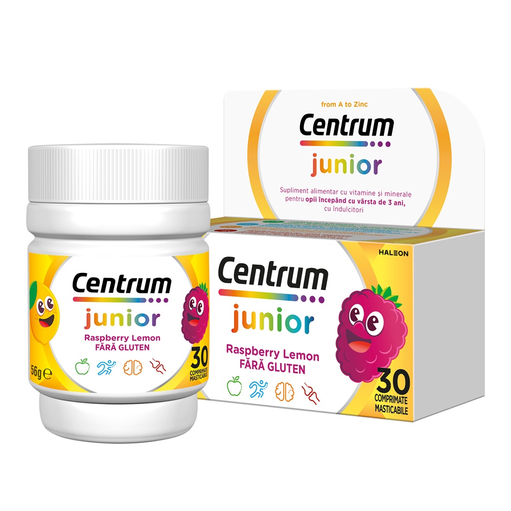 Centrum Junior A-Z Pro, 30 comprimate, Haleon : Farmacia Tei online