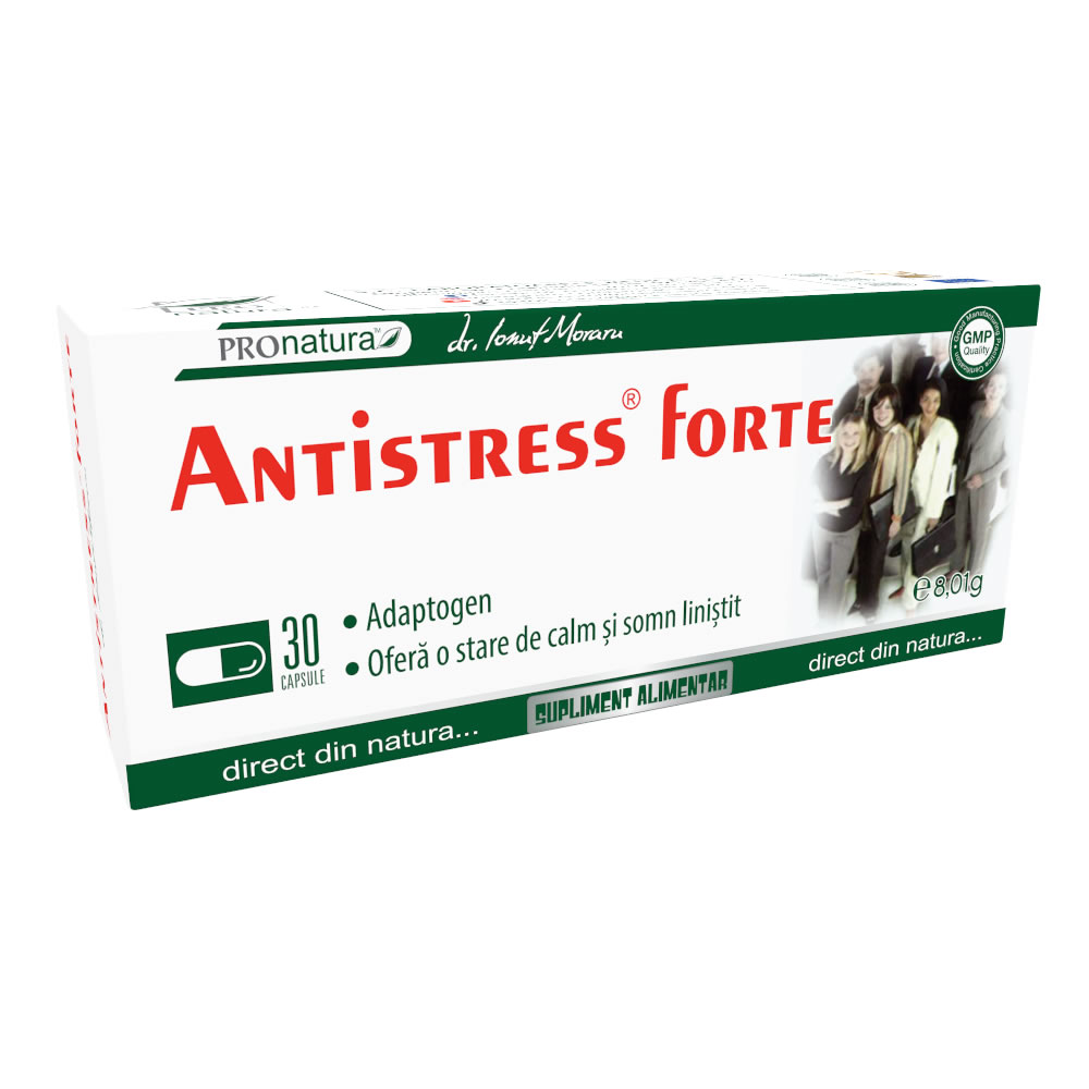 Antistress Forte, 60 capsule, Pro Natura : Farmacia Tei online