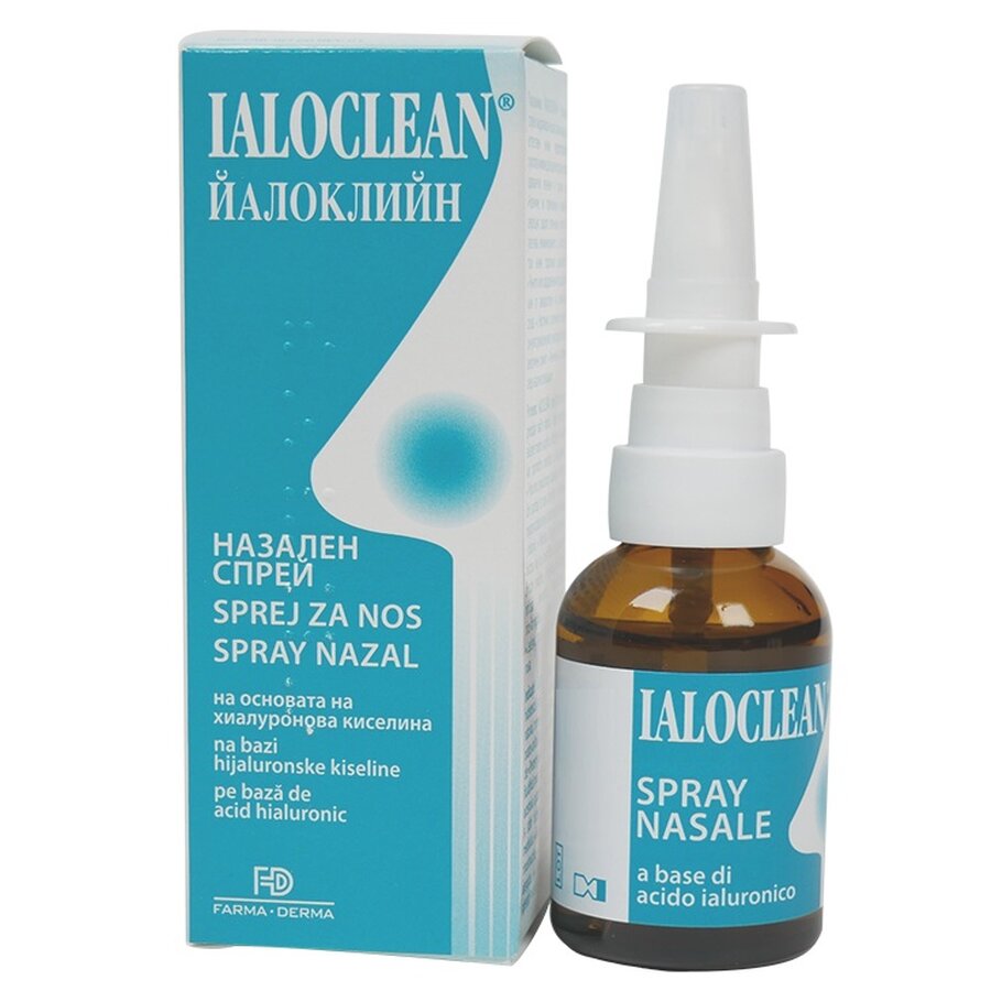 Ialoclean spray nazal, 30 ml, Farma-Derma : Farmacia Tei online