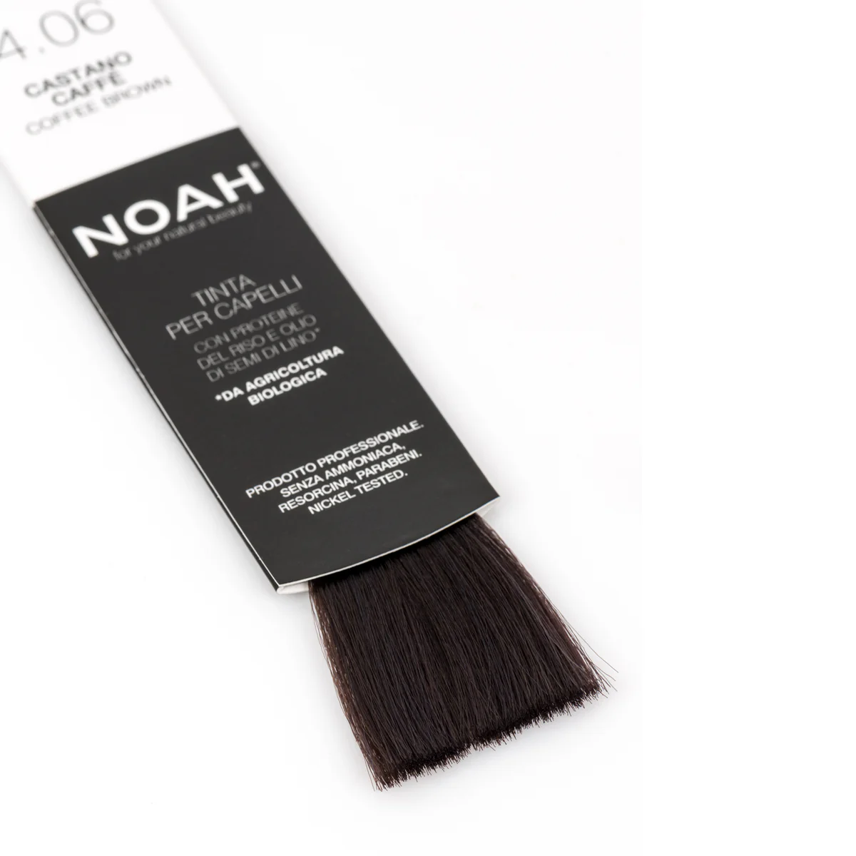 Vopsea de par naturala nuanta 4.06 Saten cafeniu, 140 ml, N : Farmacia ...