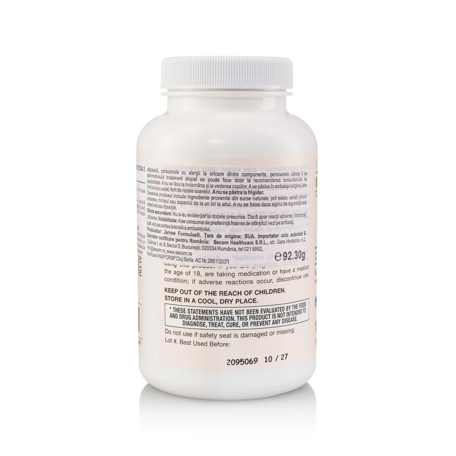 Inositol Jarrow Formulas, 750 mg, 100 capsule vegetale, Sec : Farmacia ...
