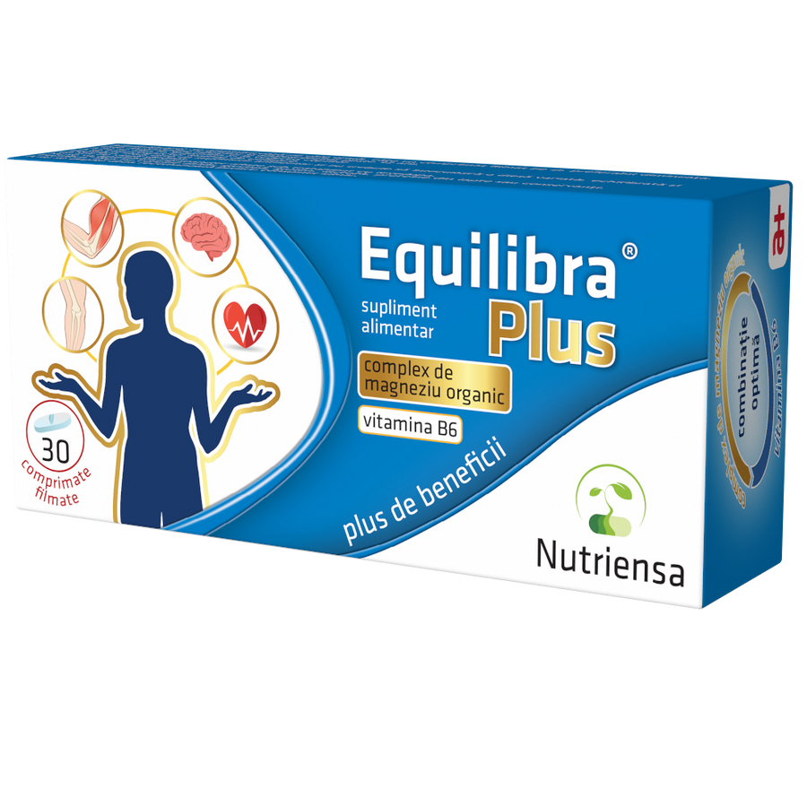 Equilibra Plus, 30 comprimate filmate, Antibiotice SA : Farmacia Tei online