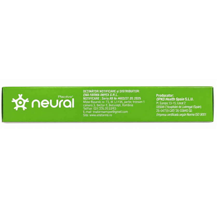 Neural Plactive, 20 tablete, Opko Health : Farmacia Tei online