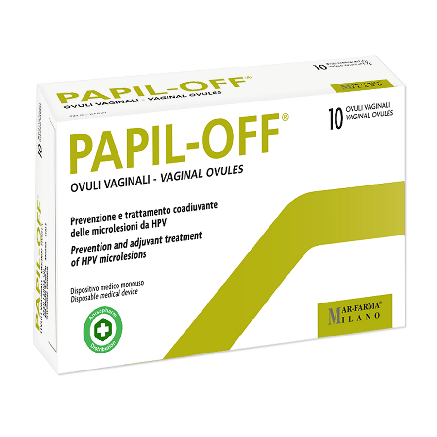 Ovule vaginale Papil-Off, 10 bucati, Mar Farma : Farmacia Tei online