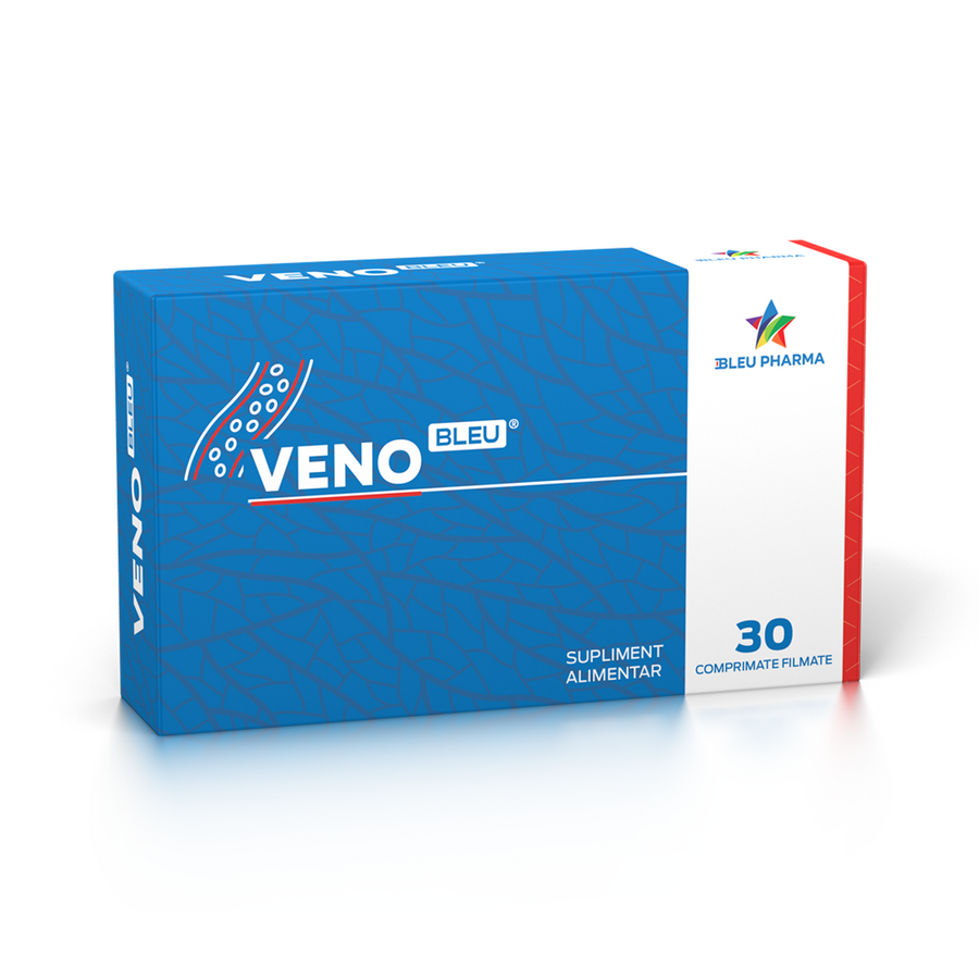 VenoBleu, 30 comprimate, Bleu Pharma : Farmacia Tei online