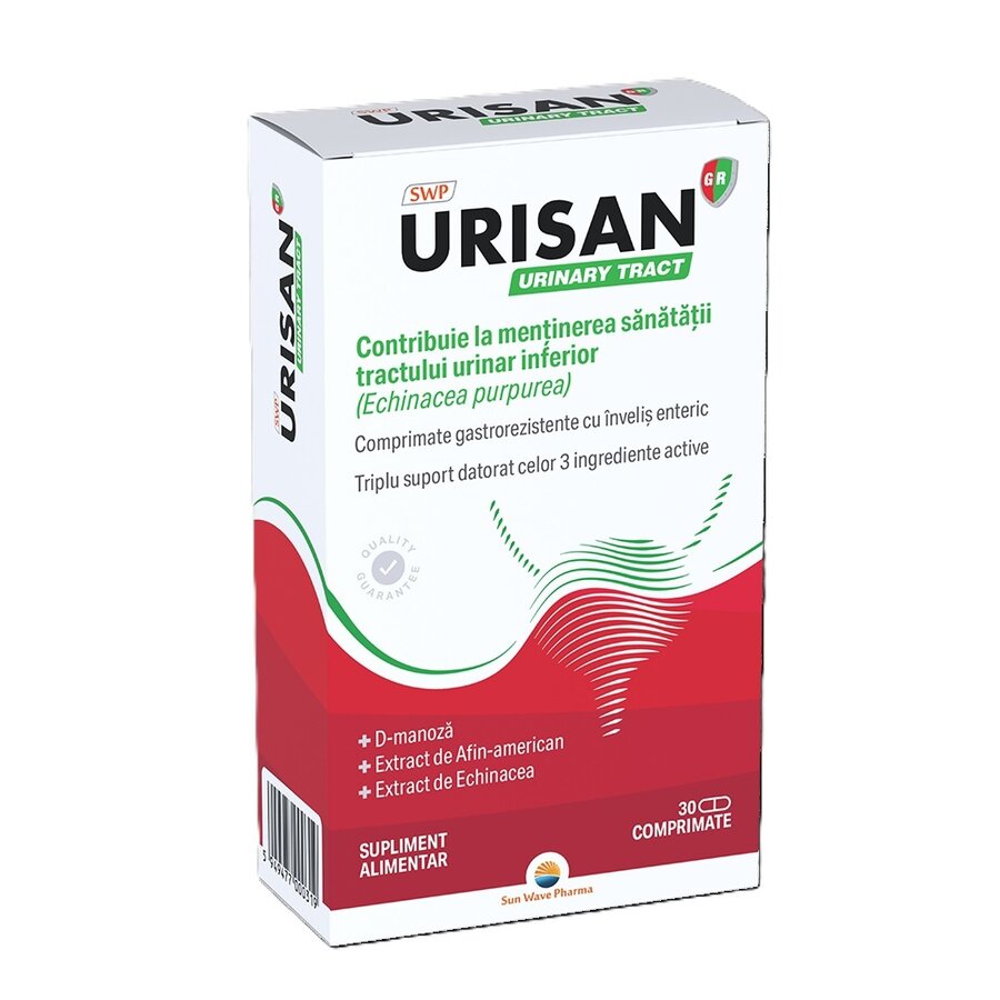 Urisan Urinary Tract, 30 comprimate, Sun Wave Pharma : Farmacia Tei online