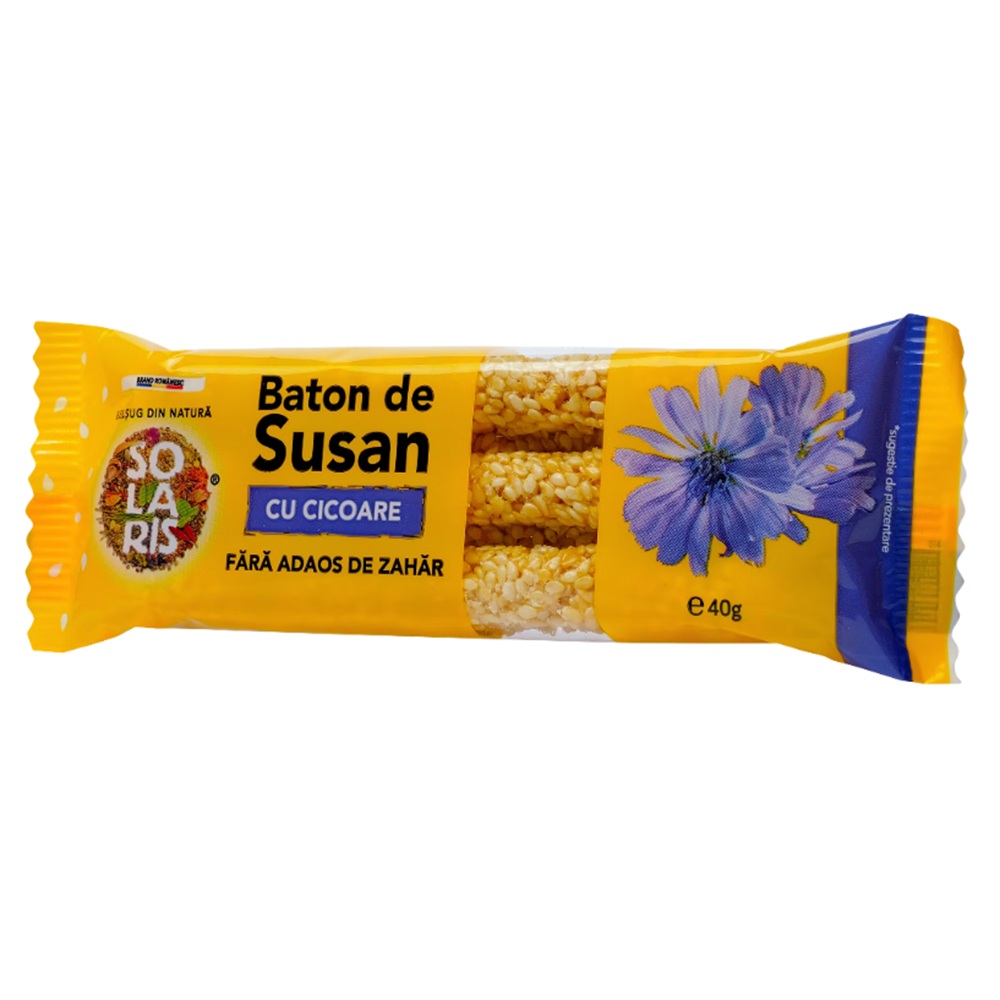Baton de susan cu cicoare, 40 g, Solaris : Farmacia Tei online