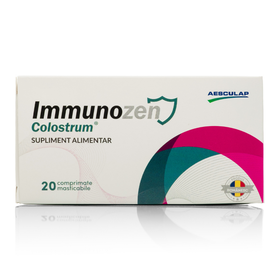 Immunozen Colostrum, 20 comprimate masticabile, Aesculap : Farmacia Tei ...