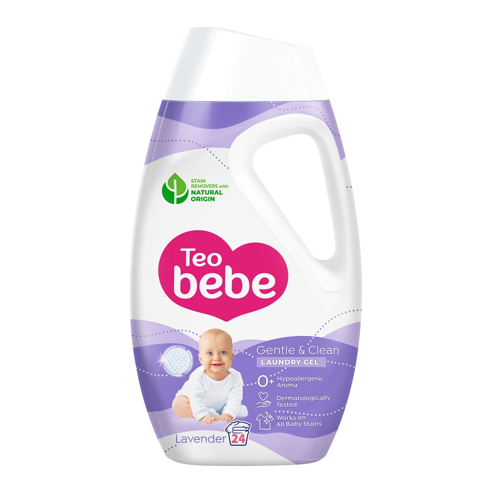 Detergent de rufe Gentle & Clean Lavender, 1080 ml, Teo Beb : Farmacia ...