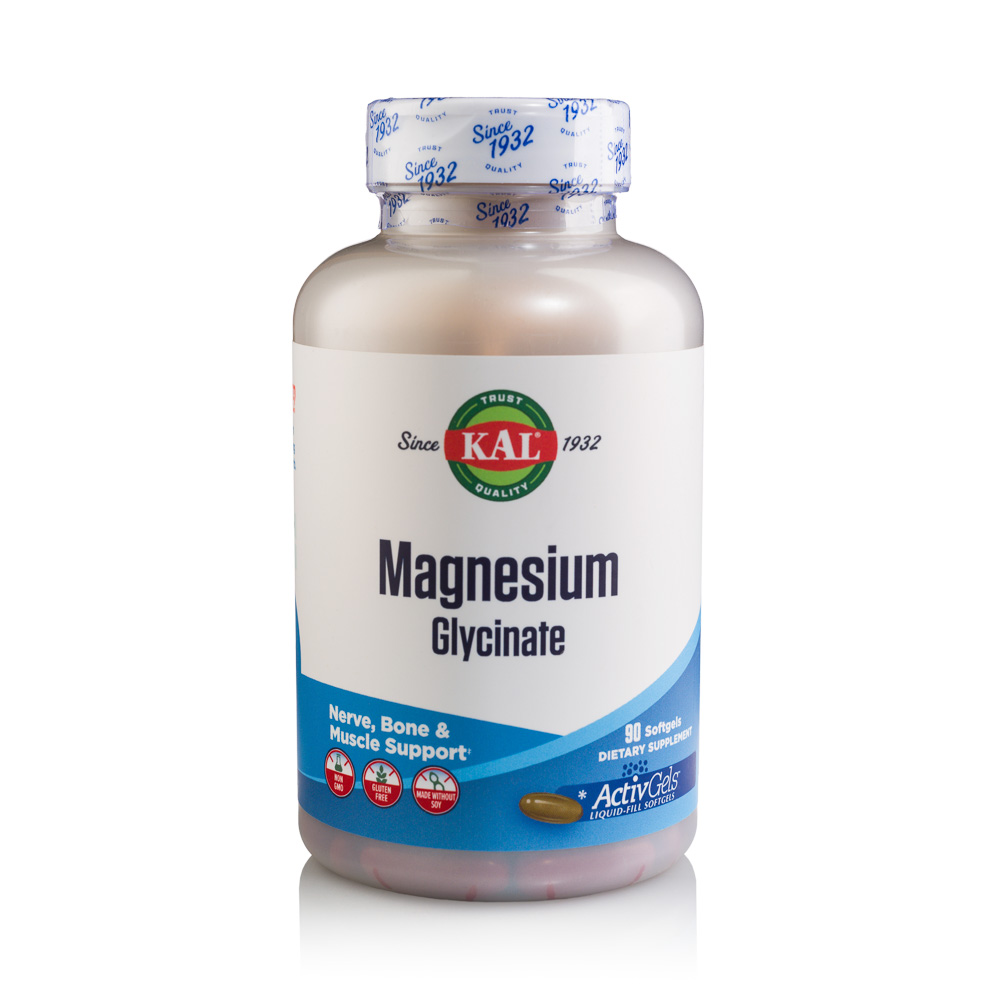 Magnesium Glycinate ActivGels Kal, 90 capsule gelatinoase m : Farmacia ...