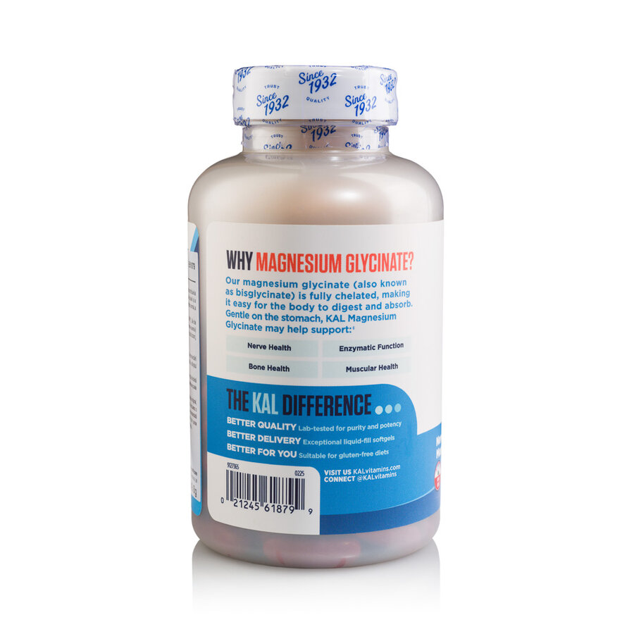 Magnesium Glycinate ActivGels Kal, 90 capsule gelatinoase m : Farmacia ...