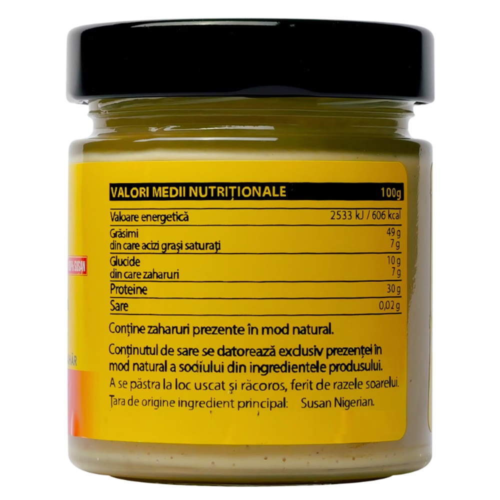 Pasta de susan Tahini, 200 g, Solaris : Farmacia Tei online